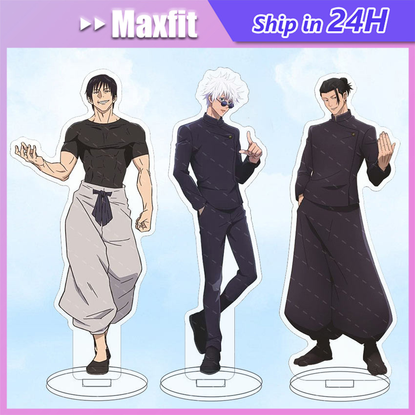 Stand Standing Figure Acrylic Anime Jujutsu Kaisen Young Gojo Toji Geto ...