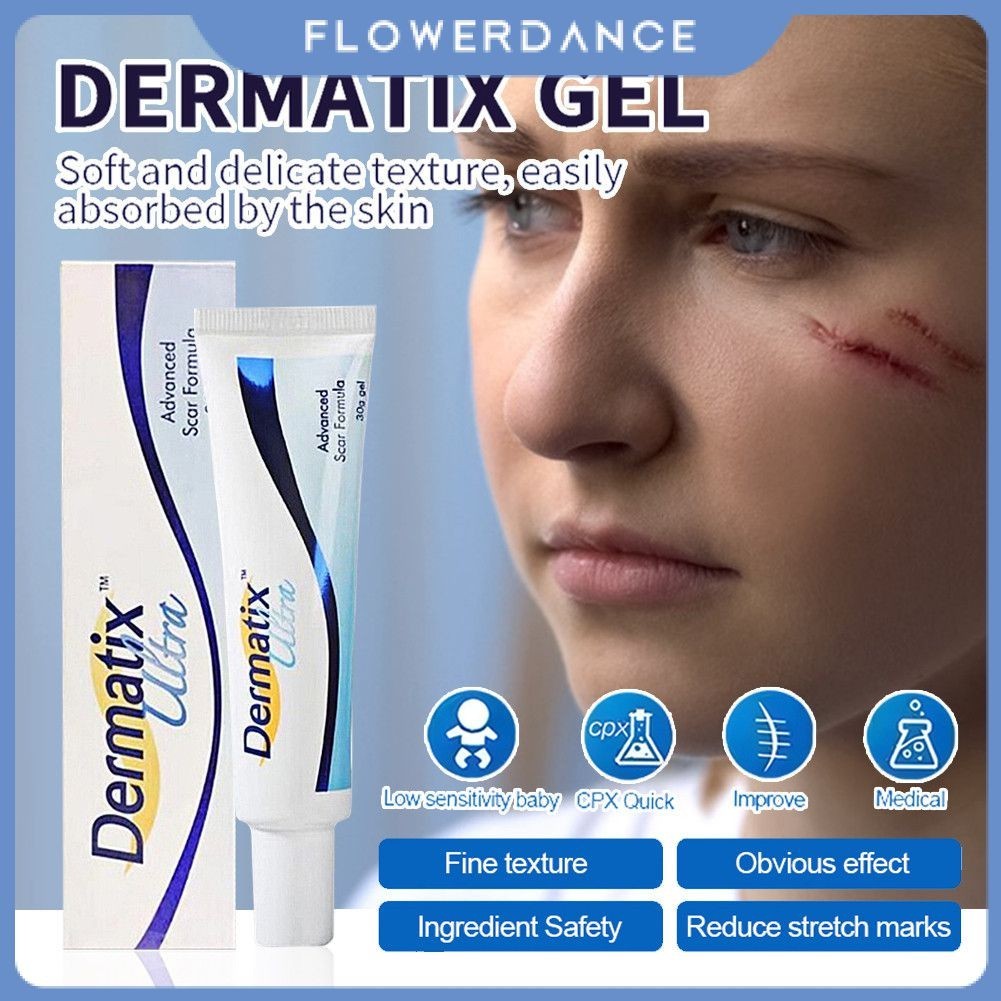 Dermatix Ultra Gel Remove Scar Gel Reduction Removal Black/red Scar ...