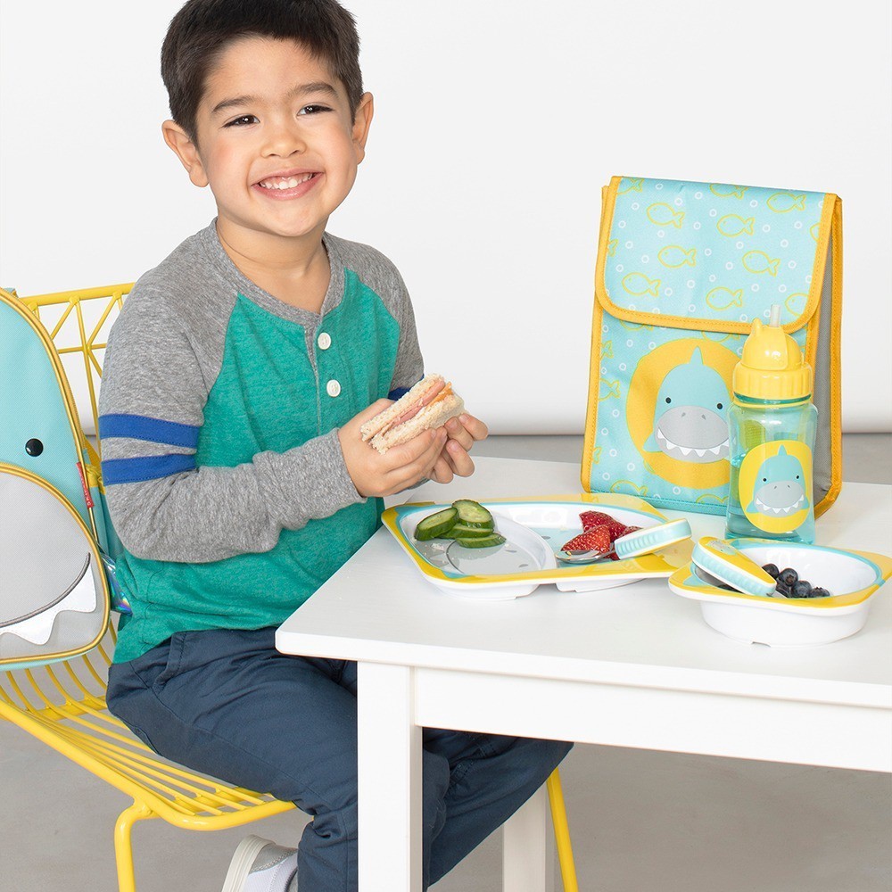 Skip Hop Zoo Lunch Bag (New Shark / Unicorn / Bat / Narwhal / Ladybug ...