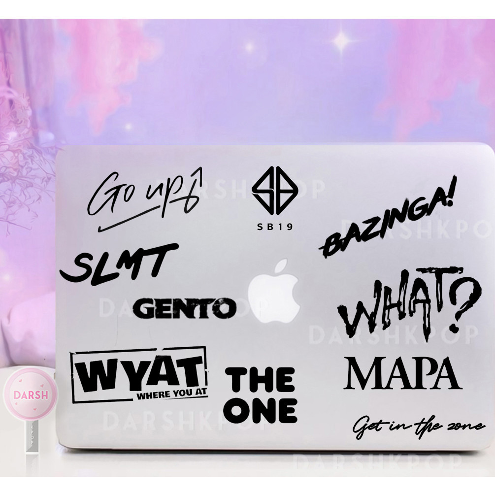SB19 Songs Album Logo Gento Mapa Waterproof Decals Sticker | Shopee ...