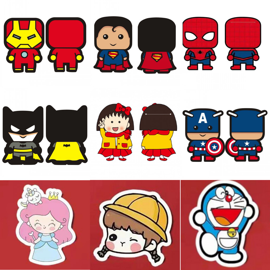 Multi Style 5pcs/set Sampul Duit Raya Festival HARI RAYA Packet Cartoon ...