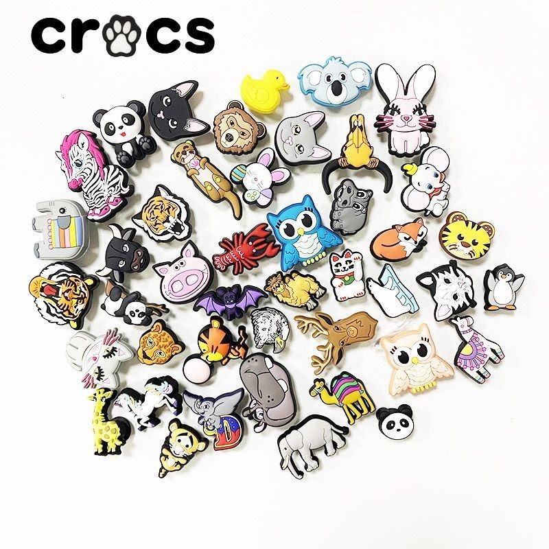 Crocs jibbitz Cute cartoon clogs accessories fashionable slippers ...