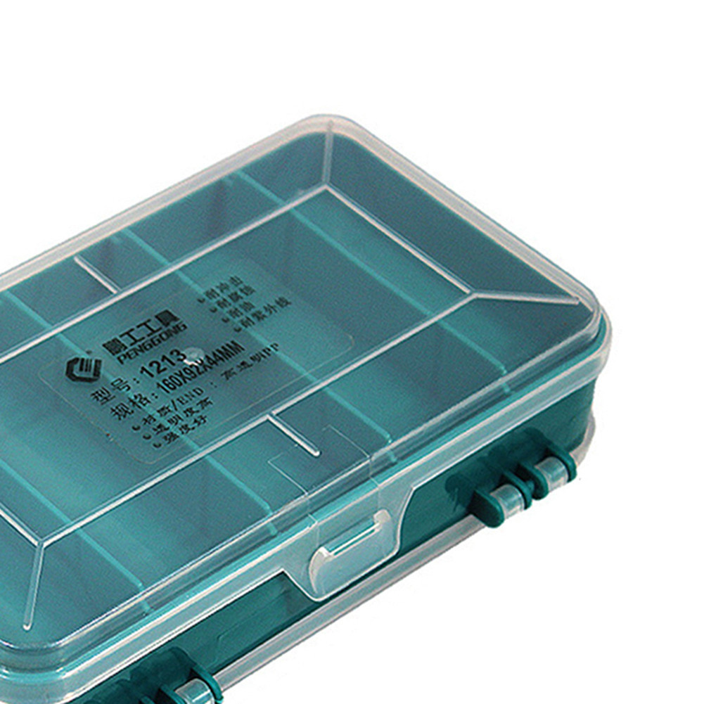 Double-Side Small Parts Storage Case Plastic Tools Box for Jewelry ...