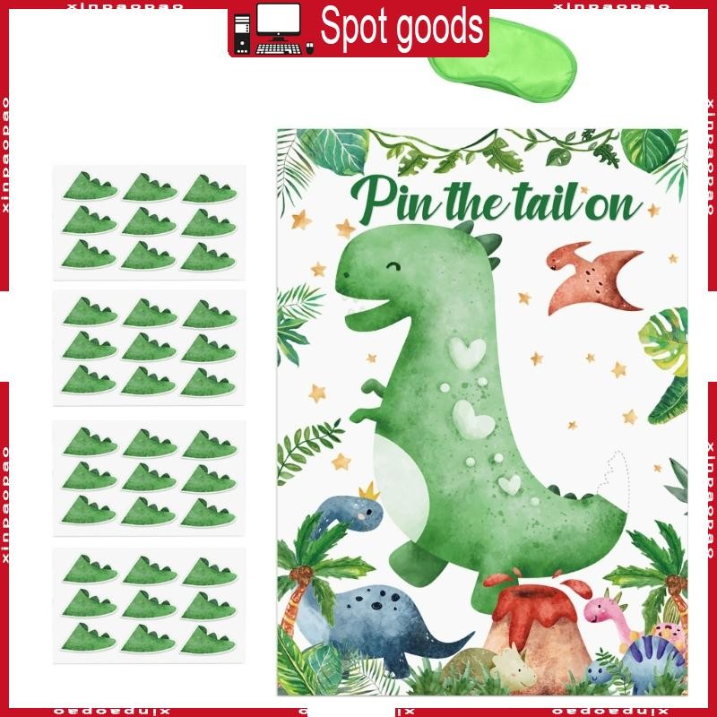 XI Colorful Birthday Game Stick Tail on the Poster Pin the Tail on the ...