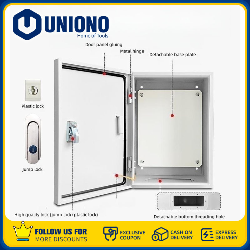 Uniono Metal Enclosure Box Electrical Circuit Box Panel Box ...