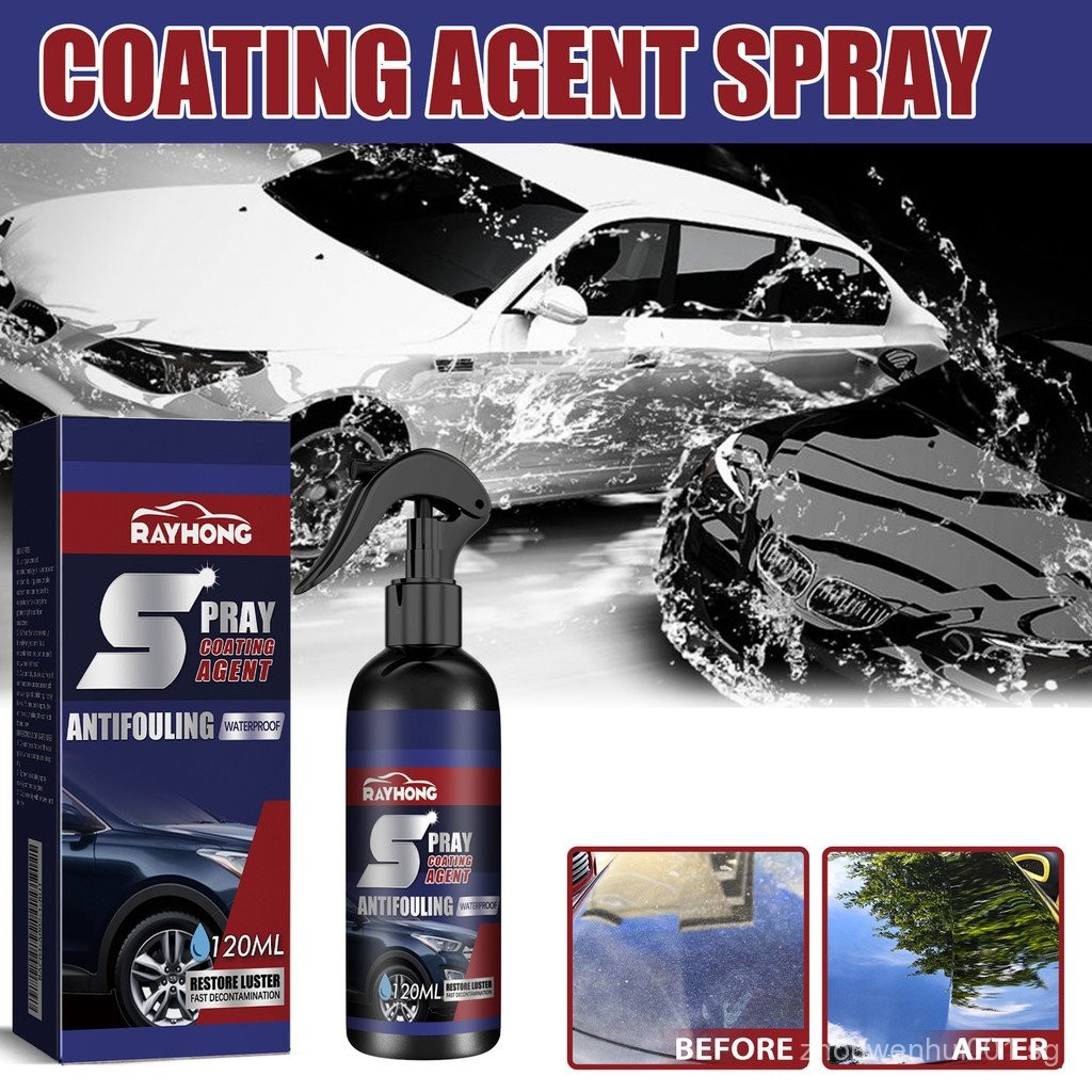 rayhong Car Coating Spray Curing Paint Surface Decontamination Black Brightening Car Coating ...