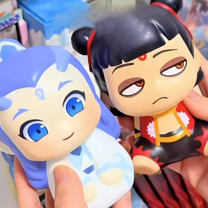 Nezha Relief Squeeze Toy Aobing Shape Kids Dolls Funny Stress Relieving ...