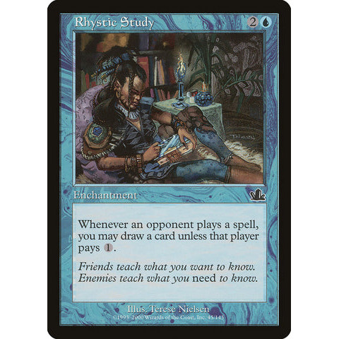 Rhystic Study - Magic The Gathering (MTG) | Shopee Singapore