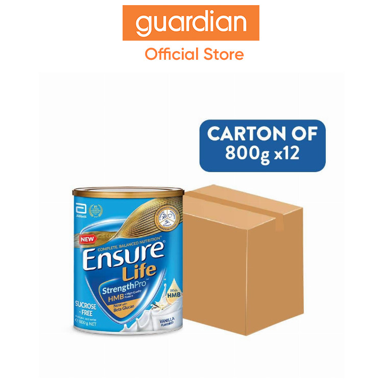 Ensure Life S/P Sucrose-Free Nutritional Powder 800g x 12 | Shopee ...