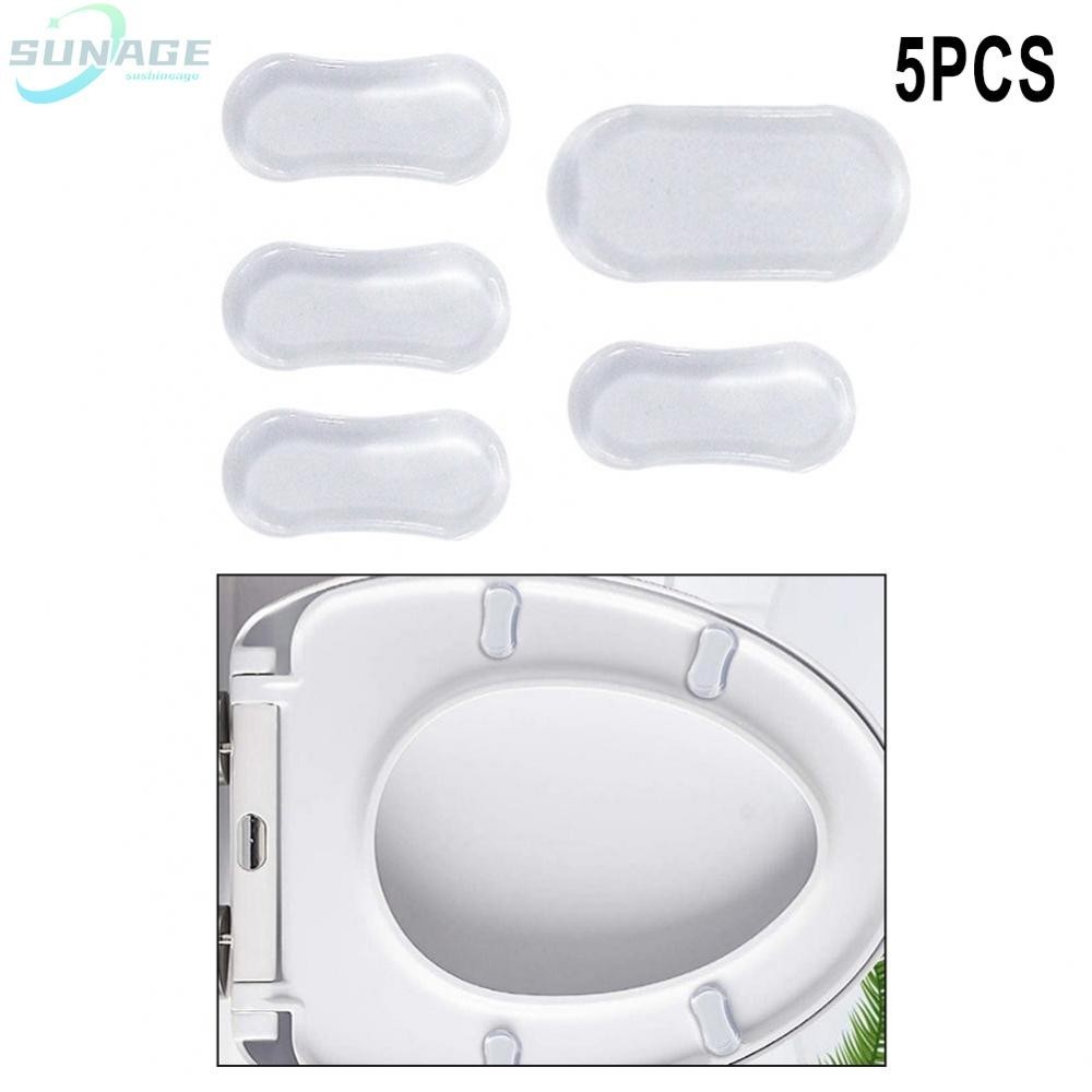 Stable and Protective Toilet Seat Lid Buffers Prevents Damage Set of 5 ...