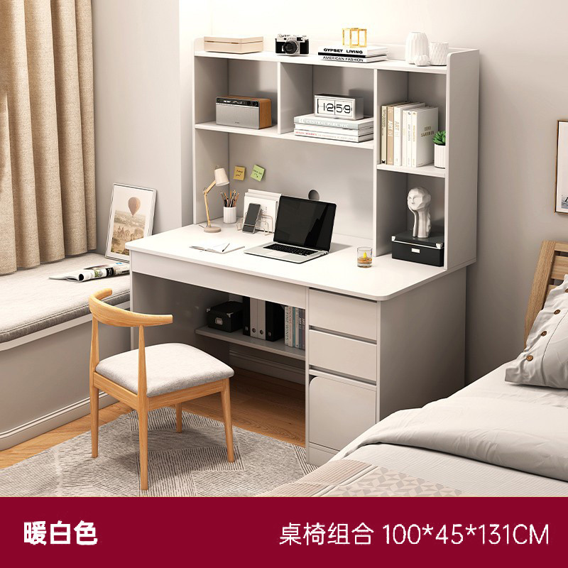 {SG Sales} Study Table with Bookshelf Desk Computer Desk Desktop Office ...