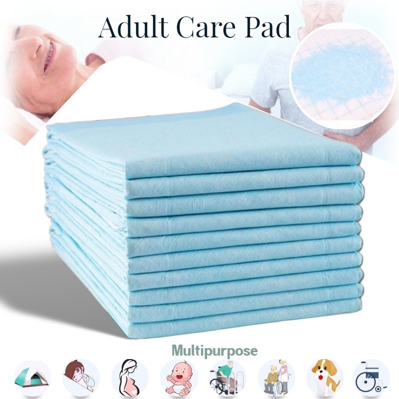 80/100PCS Disposable Underpad Adult Incontinence Pad Elderly Diapers ...