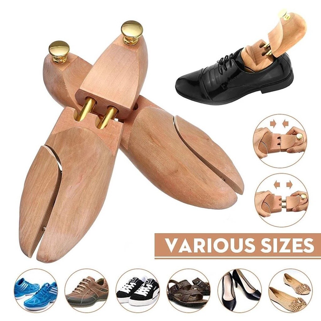 【SG Stock】 1 Pair Shoe Tree High Quality Superba Wood Shoes Stretcher ...