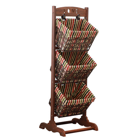 Solid Wood Storage Rack Storage Rack Bedroom Living Room Book Shelf ...