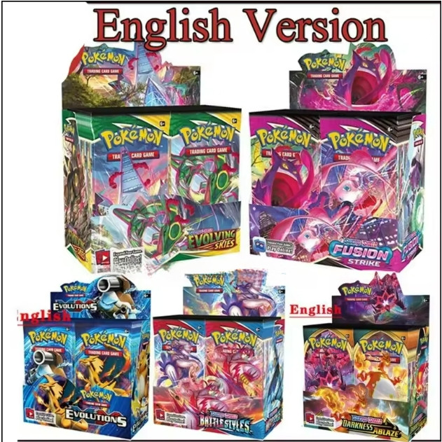 English Pokémon TCG: Scarlet Violet Shiny Stars Evolutions Booster Box ...