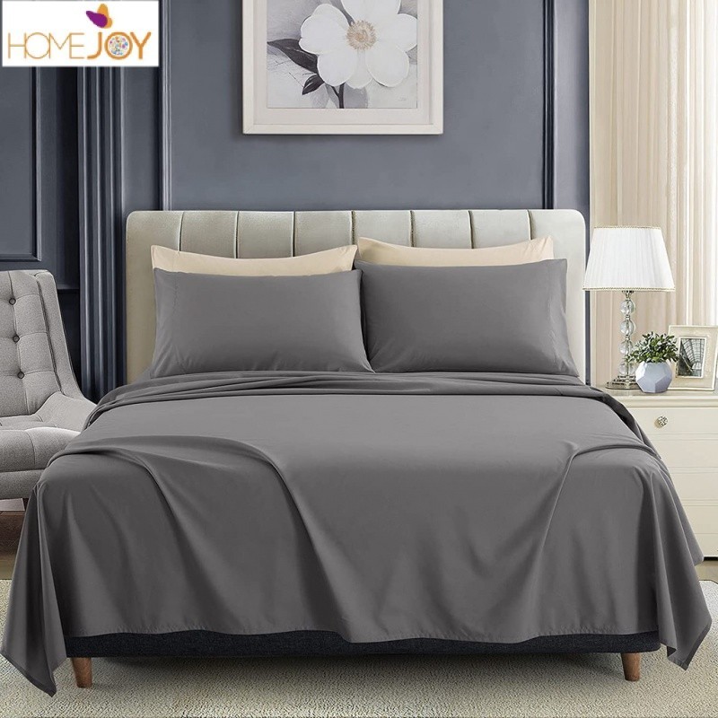 Cotton mattress cover, non-slip fixed fitted sheet, single piece bed ...