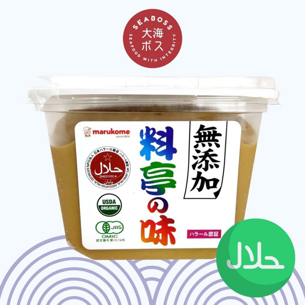 Marukome Organic Miso (Halal Certified Miso) 味噌 750G | Shopee Singapore