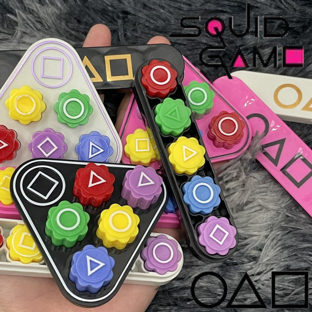 squid game sieve game Gonggi Game squid game the same toy catch stone ...