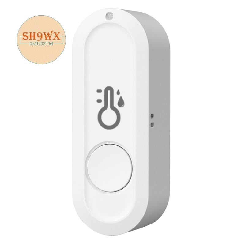 New WIFI Tuya Smart Thermometer and Humidity Sensor Mobile APP Wireless ...
