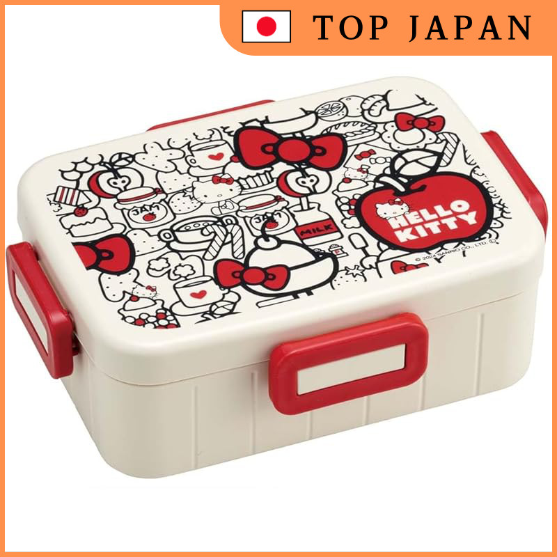 Hello Kitty Antibacterial Bento Box - 650ml/600ml, 2-Tier, Skater Design, Made in Japan | Shopee ...