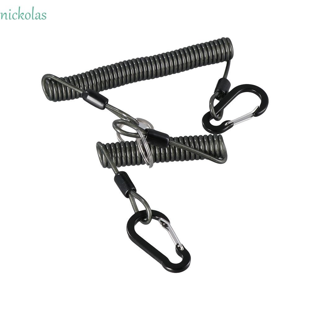 NICKOLAS Fishing Missed Rope Lockable Stretch Twisted Retention Rope ...