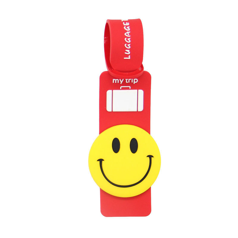 Travel Essential Boarding Pass Name Tag Luggage Tag Emoticon Bag Smiley ...