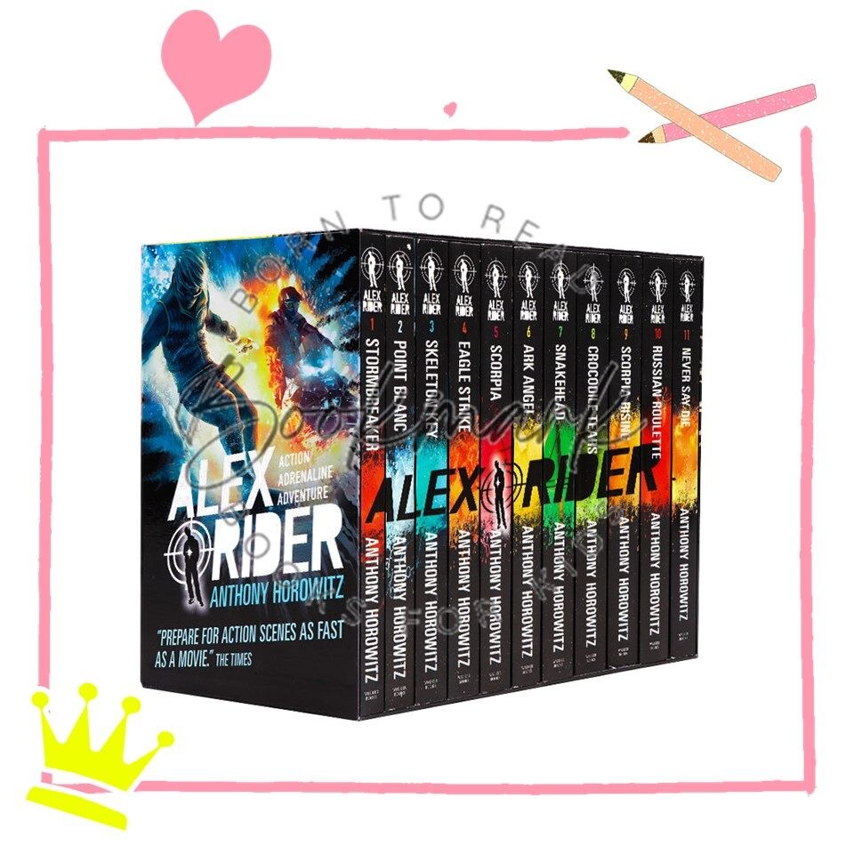 Alex Rider Series (13 Books) | Shopee Singapore