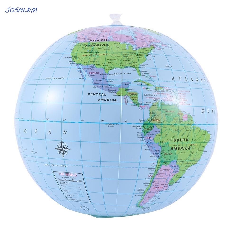 Globe Giant Durable Blow Up Geography Beach Ball Balloon Ball PVC ...