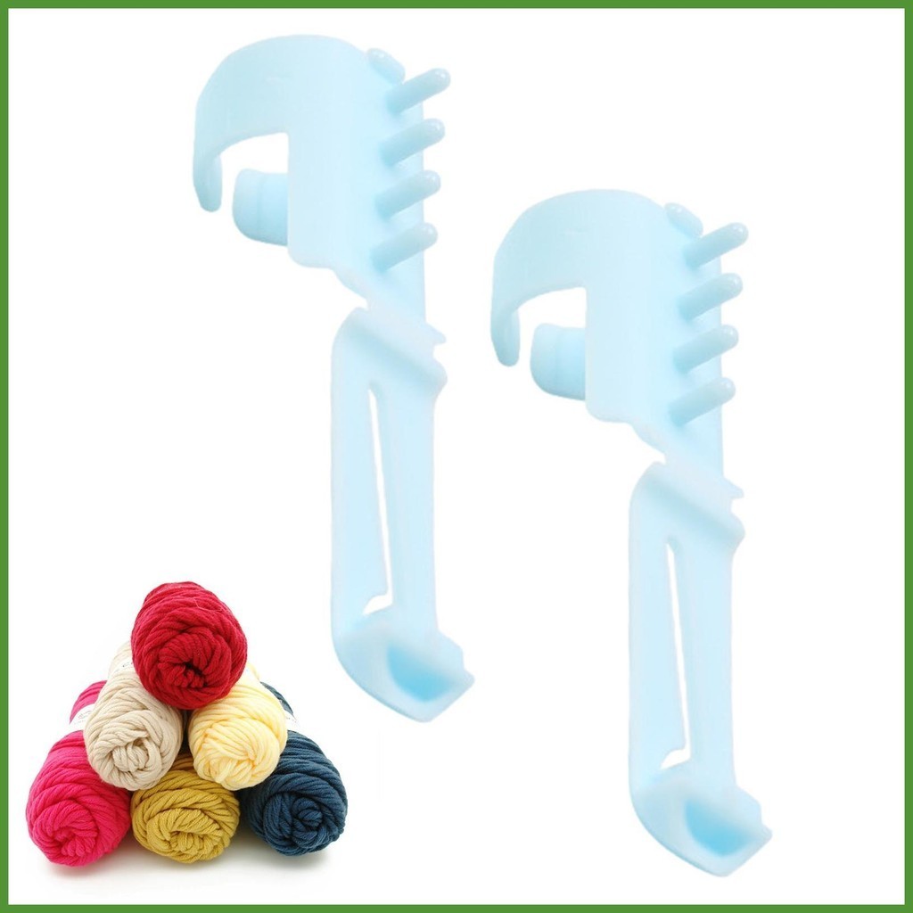Crochet Yarn Guide Colorful Rope Knitting Tool Finger Yarn Guide For ...