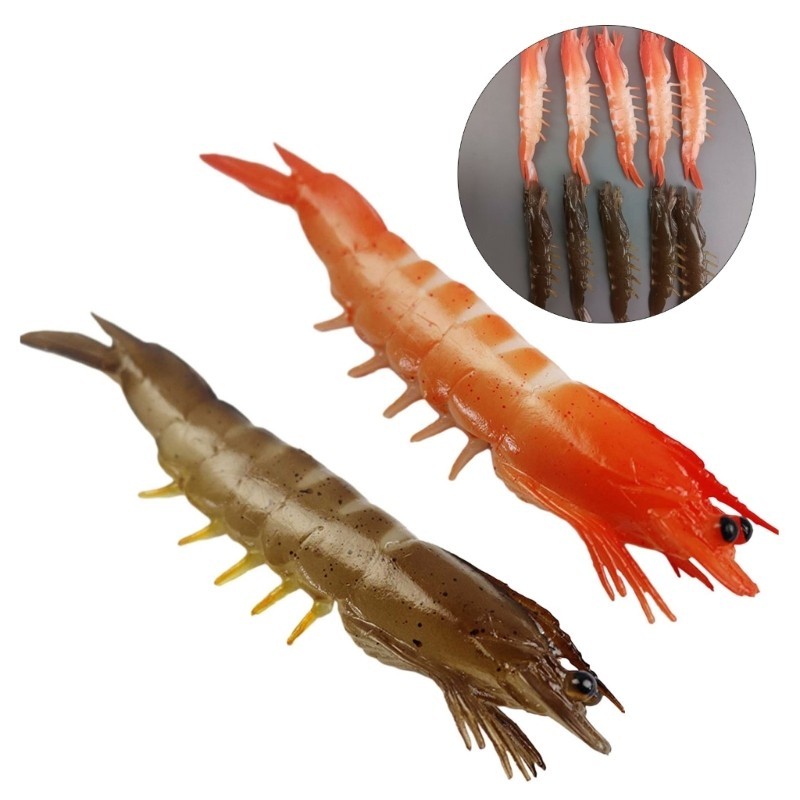 FE Artificial Shrimps Realistic Prawns Model Fake Shrimp Model Sample ...