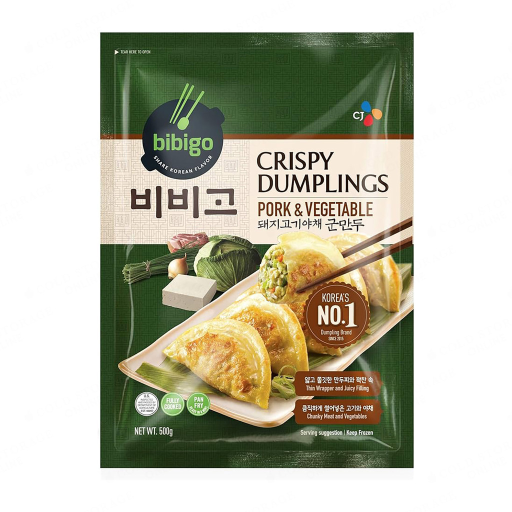 Cj Bibigo Crispy Dumpling Pork & Vegetable 500g | Shopee Singapore