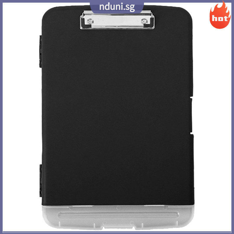 A4 Clipboard File Clip Multifunction Paper Holder Memo Folder Board Pen ...