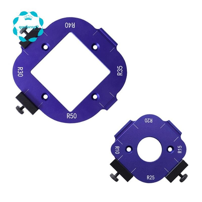 Round Corner Radius Template Set Aluminium Corner Radius Jig Wooden ...