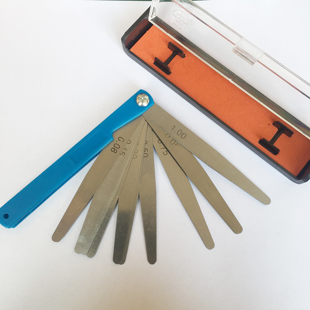 Gap Filler Measure Layout Tool 17 Blade Thickness Tappet Valve Feeler ...