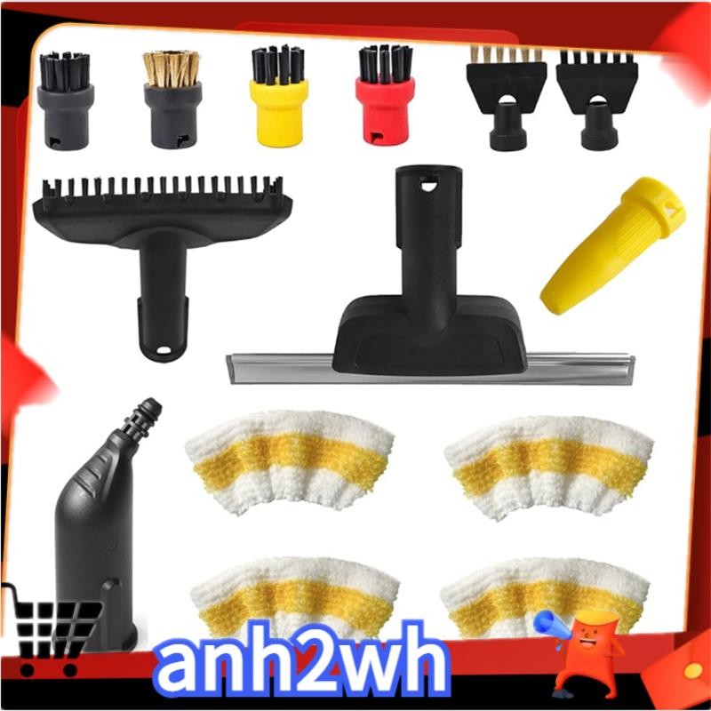 Window Nozzle Scraper Round Brush Steam Mop Set for Karcher SC1 SC2 SC3 ...