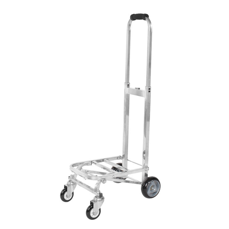 Small Trolley Household trolley small portable folding luggage cart ...