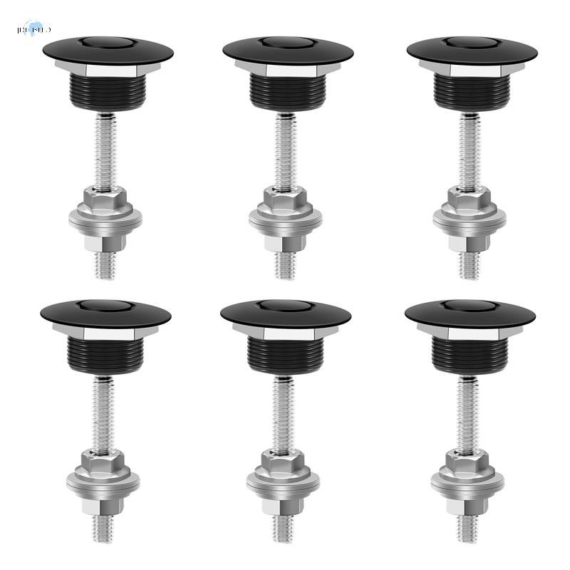 4X Push Button Quick Release Car Hood Bonnet Latch Pin Lock Bumper Clip ...