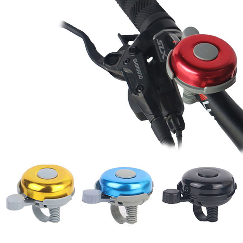 Bike Bell Aluminum Alloy Handlebar Horn Alarm Loud Crisp Clear Ringer ...