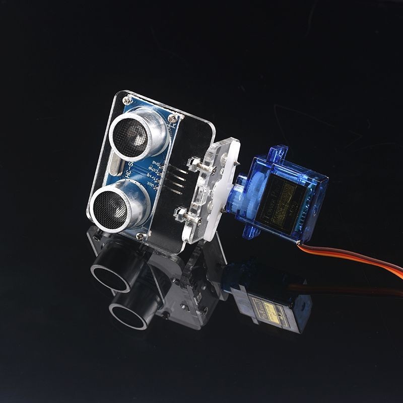 Sg90 Steering Gear HC-SR04 Ultrasonic Module Installation Ptz Bracket ...