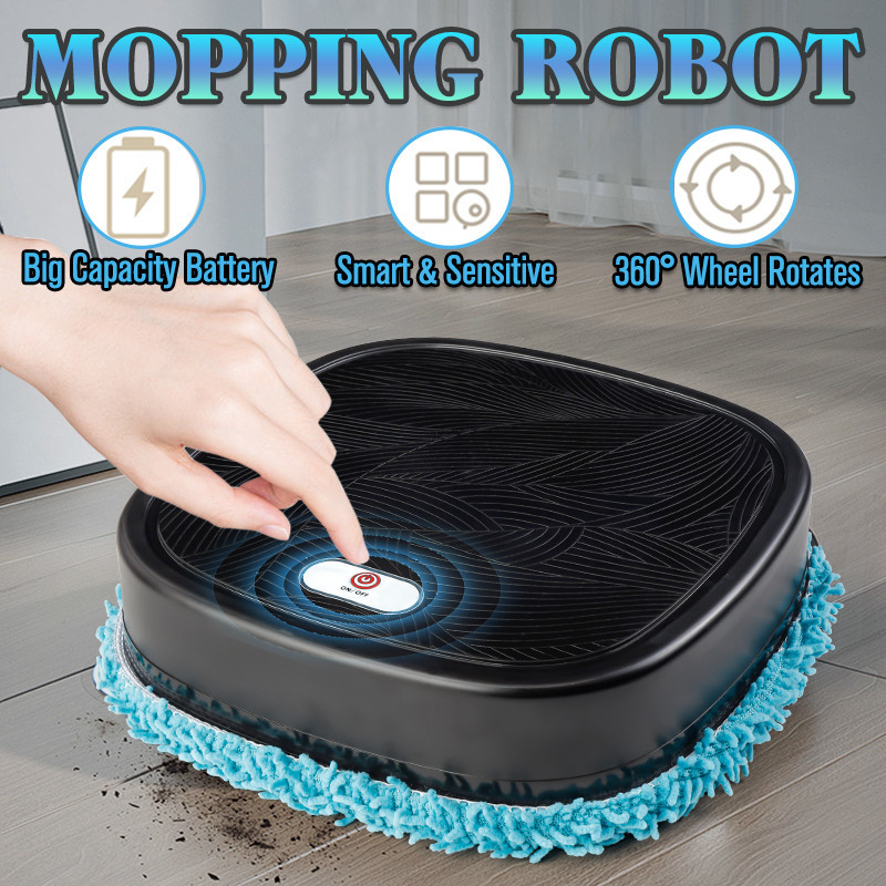 2024 New Smart Mopping Robot Cleaner Electric Rechargeable Dry and Wet ...