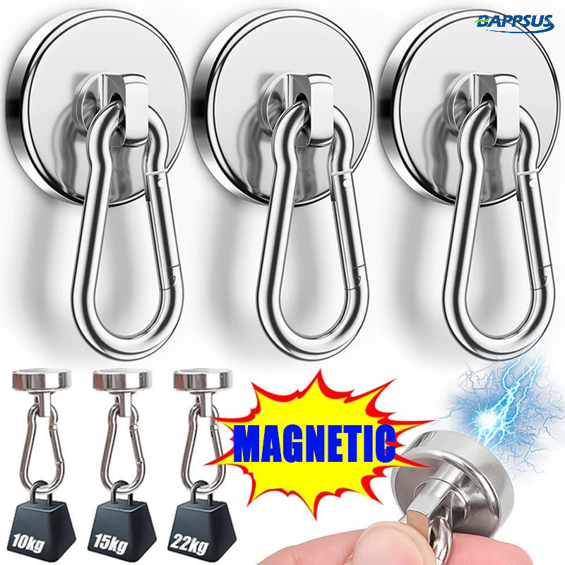Strong Magnetic Metal Kettle Keys Hooks / Wall-mounted Storage Hook ...