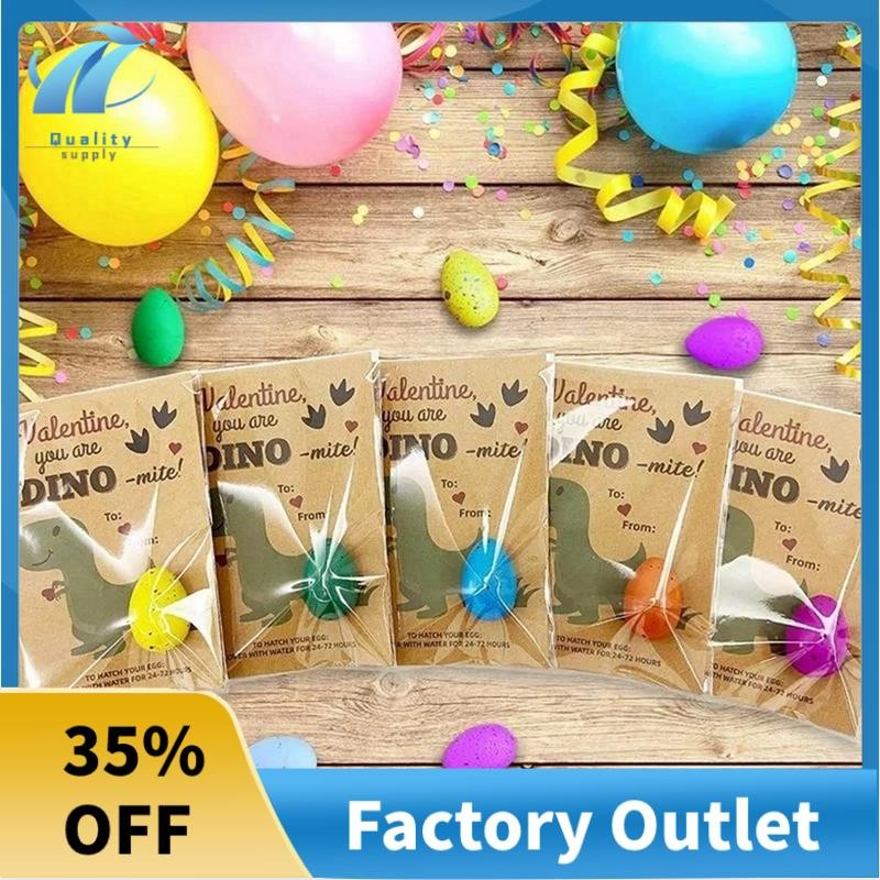 Cute Magic Hatching Growing Dinosaur Eggs Treat Kids Birthday Party ...