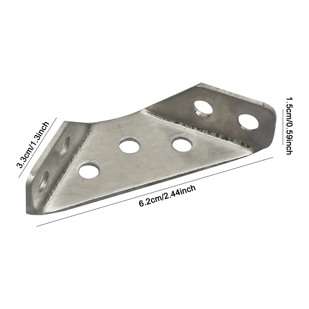5/10/20Pcs Corner Braces Joint Stainless Steel Universal Bracket Corner ...