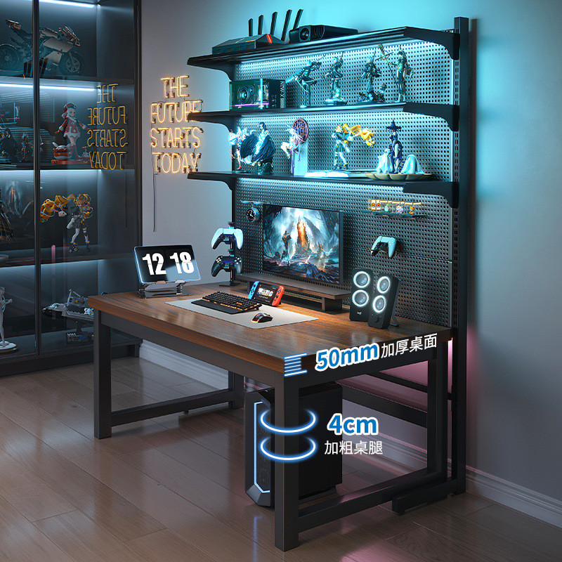 Computer Desk Desktop Gaming Table Home Bedroom Student Living Room Simple Integrated Adult ...