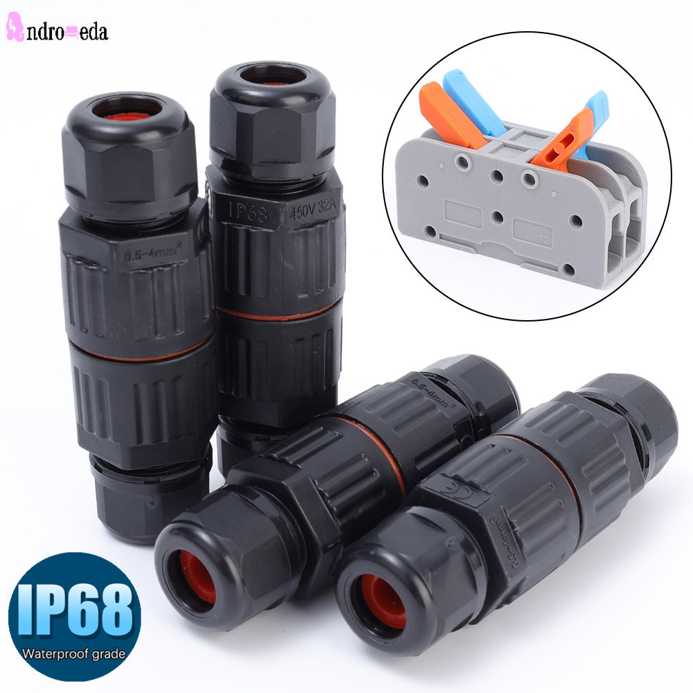 IP68 Quick Waterproof Wire Connector with Lever Connectors Spring ...