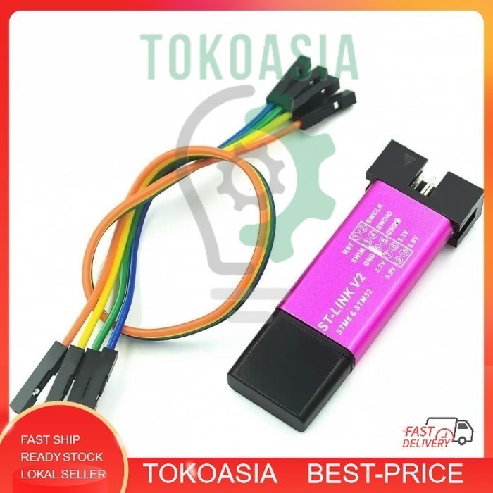 St Link Mini V2 Programmer For Stm8 Stm32 Usb Downloader Stlink 7172