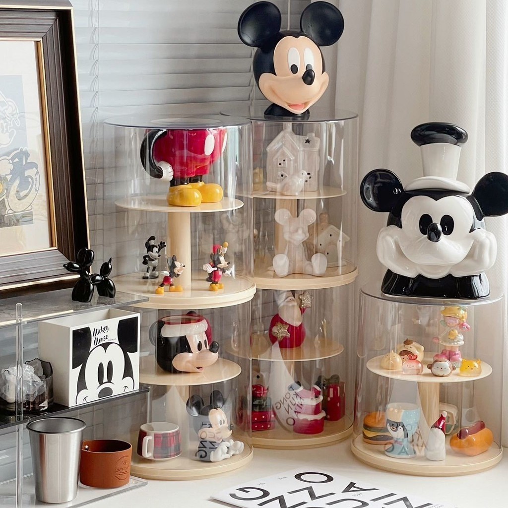 Rotatable figurines organizing rack / Pop Mart Blind Box Display Box ...