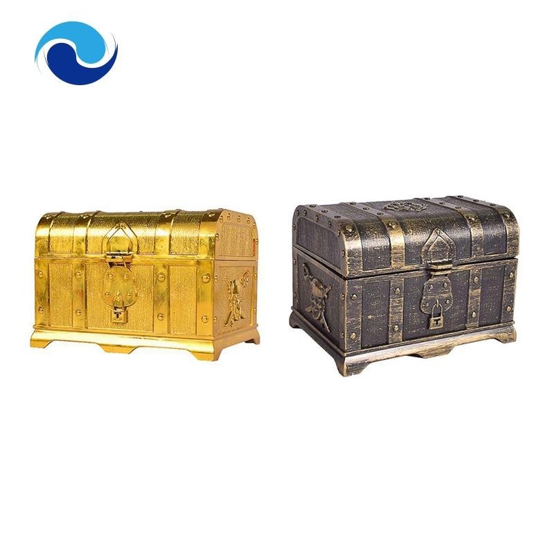 Pirate Treasure Chest Decorative Treasure Chest Keepsake Jewelry Box ...