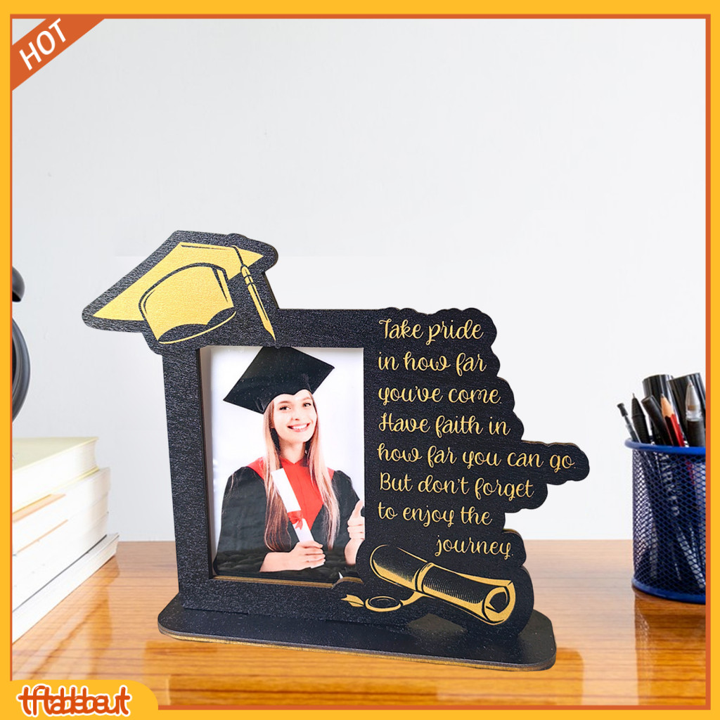 TF* Graduation Photo Frame Graduation Gift Photo Frame Graduation Picture Frame Set Diy Wooden ...