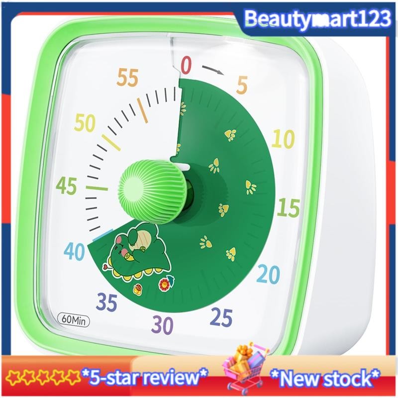 60-Minute Visual Timer with Night Light, Countdown Timer,Pomodoro Timer ...